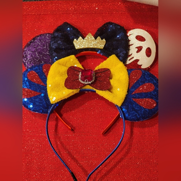 handmade | Accessories | Evil Queen Snow White Inspired Mouse Ears ...